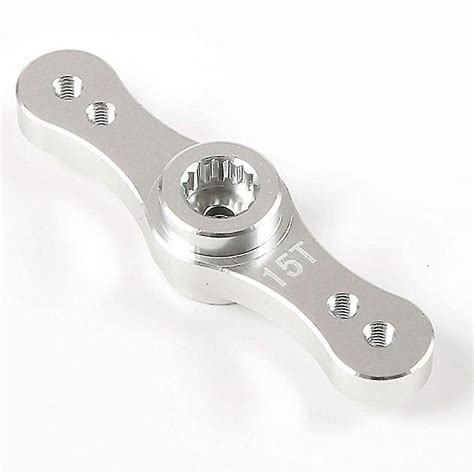 Cnc Metal Double Side With 15t 17t Servo Arm For 15 Scale Hpi Rovan Baja 5b 5t 5sc Symmetry