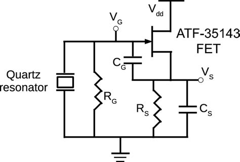 A Schematic Of A Single Mems Based Colpitts Oscillator Realized With A