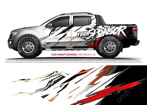 차량 비닐 스티커 및 자동차 일러스트 데칼 상징에 대한 경주 용 랩 디자인 벡터 자동차 일러스트 스티커 일러스트 벡터 일러스트 Png 일러스트 및 벡터 에 대한 무료