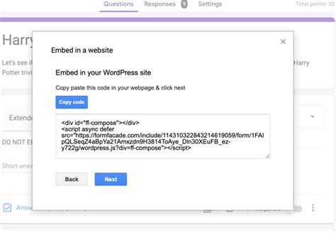How To Embed Google Forms On A Website Or Blog 2 Ways Extended Forms