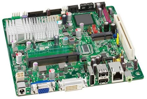 Intel Mini ITX Atom Motherboard 1 6Ghz N270 GigE D945GSEJT