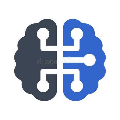 Artificial Intelligence Icon Stock Vector Illustration Of