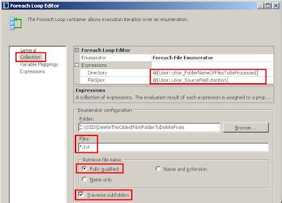 Plexus Sql Delete The Oldest File In A Folder With Ssis