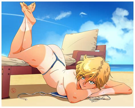 Rule 34 1990s Style 1girls Absurd Res Alluring Ass Barefoot Beach