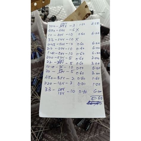 Capacitor Set 1 Capacitor Shopee Malaysia