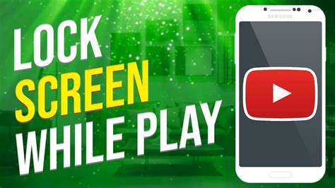 How To Lock Screen While Watching YouTube On Android (Easy!) - YouTube