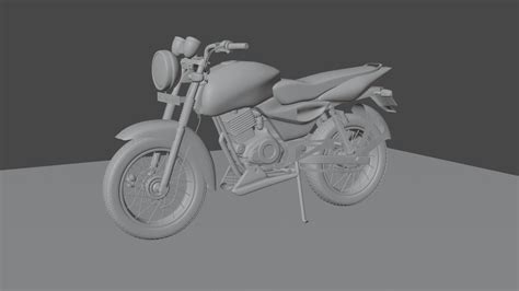 Old Pulsar 150 3d Model For Download