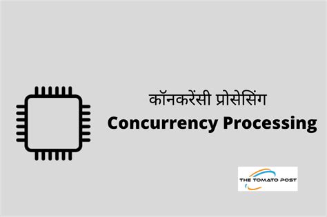 कॉनकरेंसी प्रोसेसिंग concurrency processing thetomatopost