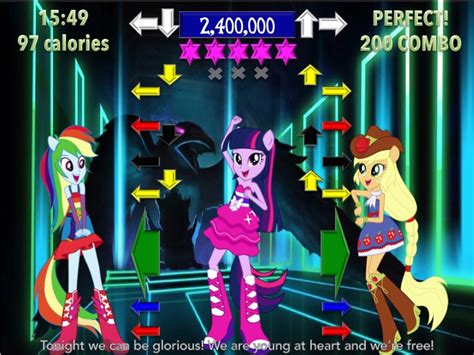 Twilight Sparkles Dance Dance Revolution By J4lambert On Deviantart