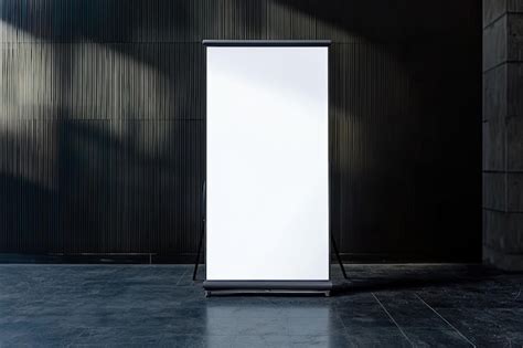 rollup banner mockup template premium ai generated image