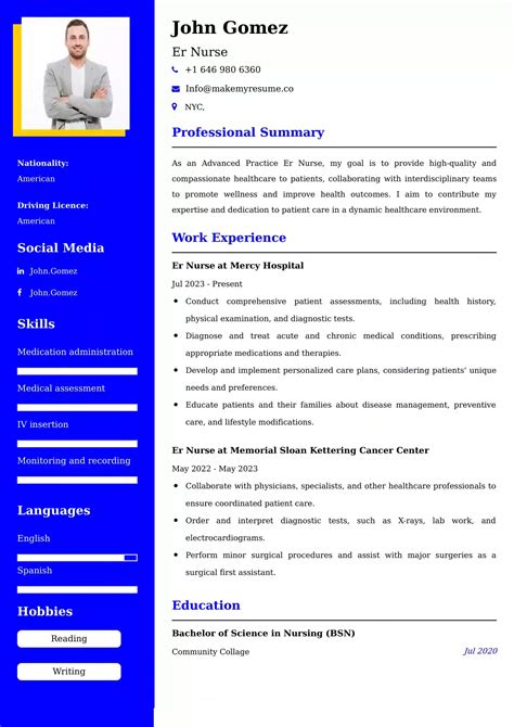 Nursing Resume Examples 67 Ats Optimized Samples And Guide