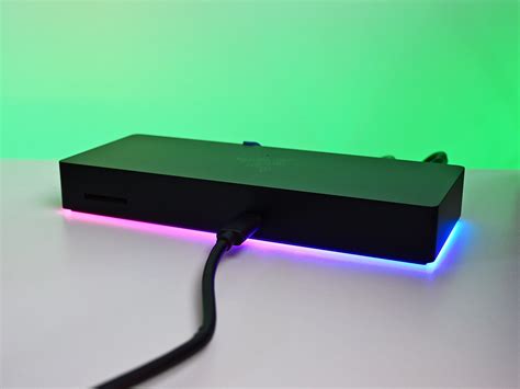 Razer Thunderbolt 4 Dock Chroma Review Who Says Your Docking Station Needs To Be Boring