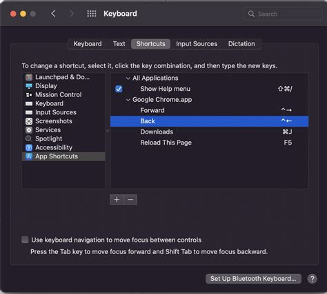 Keyboard Control Left Right Arrow Shortcut Doesn T Work Ask Different