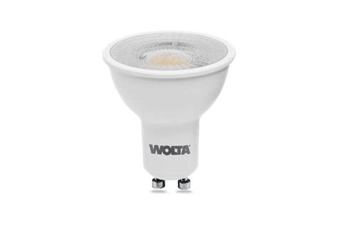 Светодиодная лампа с линзой Wolta 10Вт, 6500K холодный свет, цоколь ...