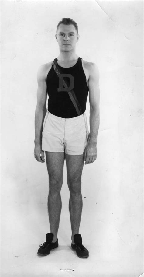 Captain Ed Spence Set New National Collegiate Records In 220 Yard Low