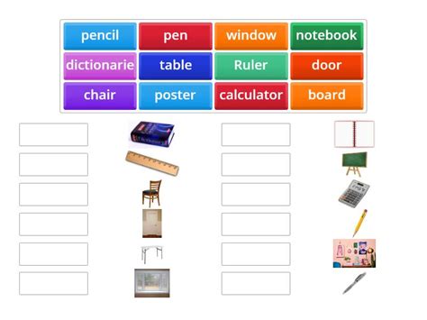 Class Objects Own It 1 Match Up