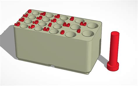 3d Design Tolerance Test Tinkercad
