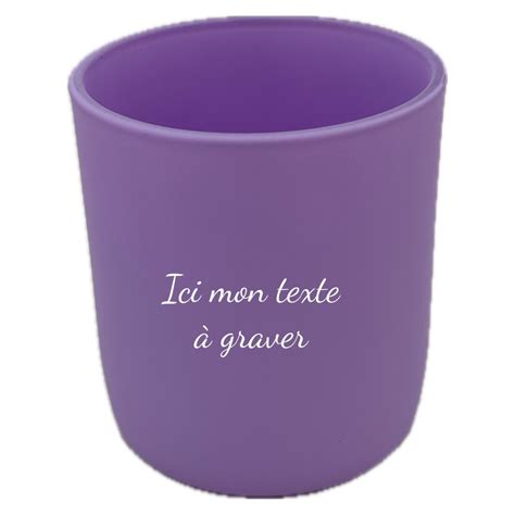 10 X 30cl Matte Lavender Engraved Glasses