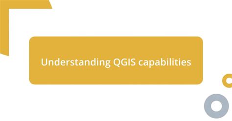How I Optimized Gis Workflows With Qgis • Uk