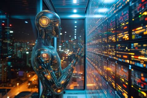 Artificial Intelligence Cyber Algorithms Cyborg Virtual Cyberspace Human Communitcation With