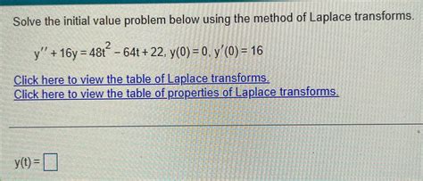 [solved] solve the initial value problem below using the method of