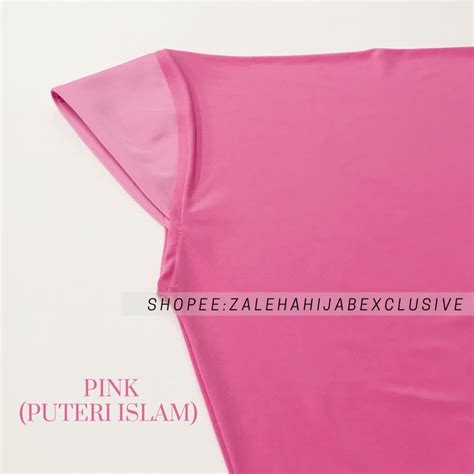 Tudung Scuba Sekolah Pink Puteri Islam Premium Tudung Sarung Sekolah Zaleha Textiles Tudung