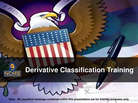 Ppt Derivative Classification Training Powerpoint Presentation Free Ppt Derivative Classification Training Powerpoint Presentation Free