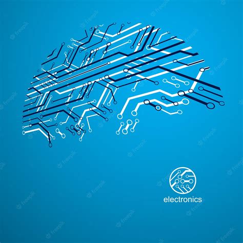 Premium Vector Vector Circuit Board Digital Technologies Abstraction