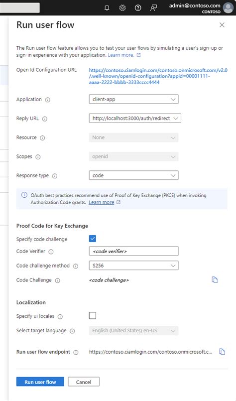 测试用户流 Microsoft Entra External Id Microsoft Learn