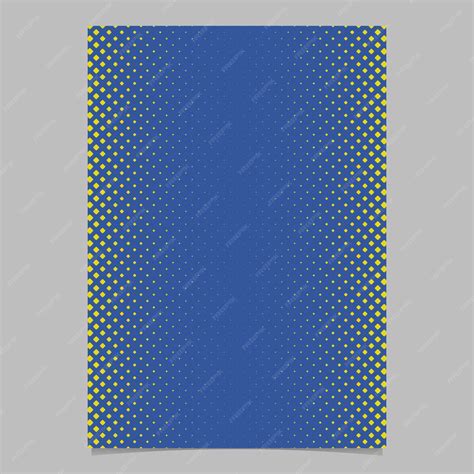 Premium Vector Retro Halftone Rounded Square Grid Pattern Brochure Template Abstract Vector