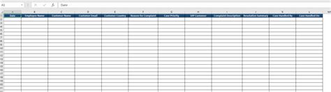 Build Excel Complaints Monitoring Tracker Issue Tracking Spreadsheet In Excel Format Get