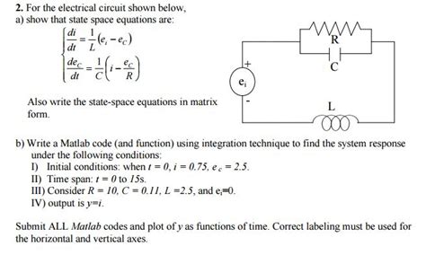 For The Electrical Circuit Shown Below Show That