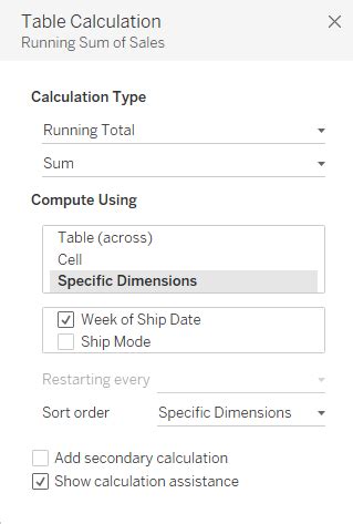 Demystifying Table Calculations The Data Babe