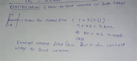 Solved I Need To Know The Initial And Final Volume Of Each Trial In Ml Course Hero