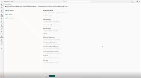 Deploy Sitecore OrderCloud Microsoft For Retail Microsoft Learn