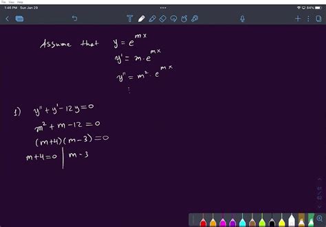 Solved Point Find All Values Of M The For Which The Function Y Xm