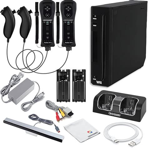 Nintendo Wii Console Bundle Black With Wii Console Black