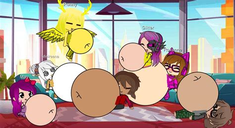 Birthday Party Belly Stuffing By Fatgirledits On Deviantart