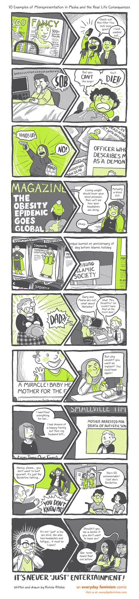 Examples Of Media Misrepresentation And The Real Life Consequences Everyday Feminism