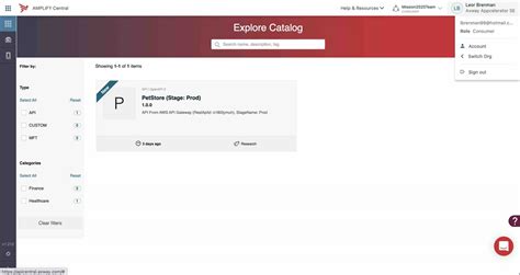 Manage Amplify Central API Visibility Devblog Axway Com