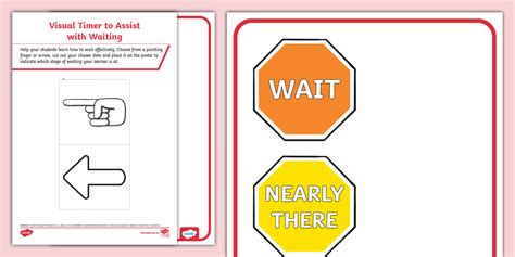 Visual Timer To Assist With Waiting Teacher Made Twinkl