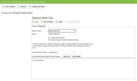 Free SSL Certificate From Lets Encrypt To Microsoft IIS