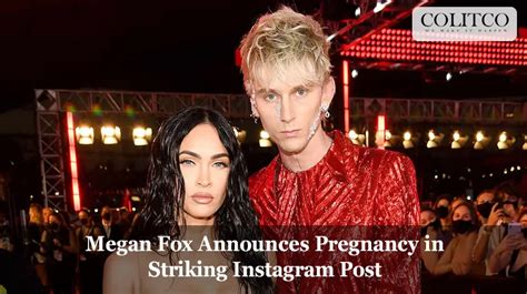 Megan Fox Announces Pregnancy In Bold Post