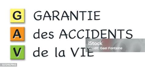 Inisial Gav Dalam Kubus 3d Berwarna Dengan Makna Dalam Bahasa Prancis
