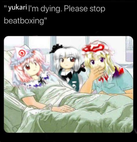 Yukari Im Ded Funny Art Anime Anime Chibi