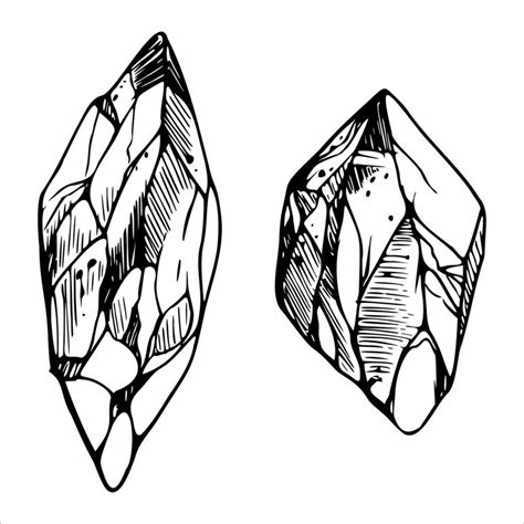 Rough Gem Drawing