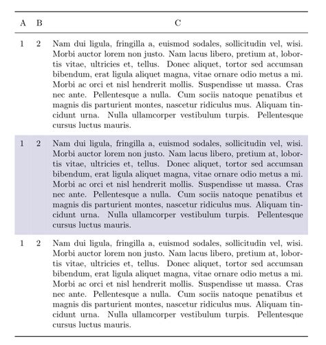 tables increase vertical row spacing in booktabs but keep content