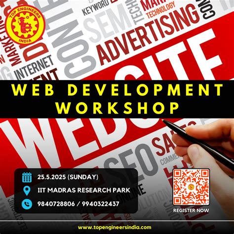 Web Development Workshop 2025 Top Engineers Workshop Chennai