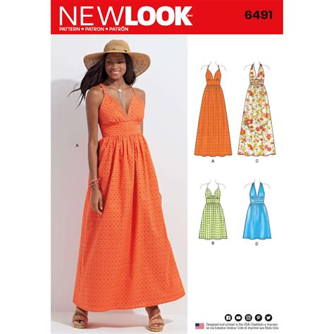 New Look Pattern 6491 East Coast Fabrics