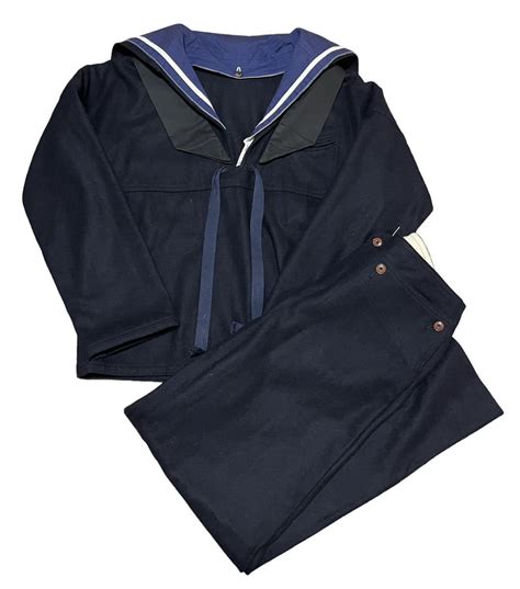 Yahooオークション 旧日本軍 海軍 一種水兵服 鬼塚堂桜井製